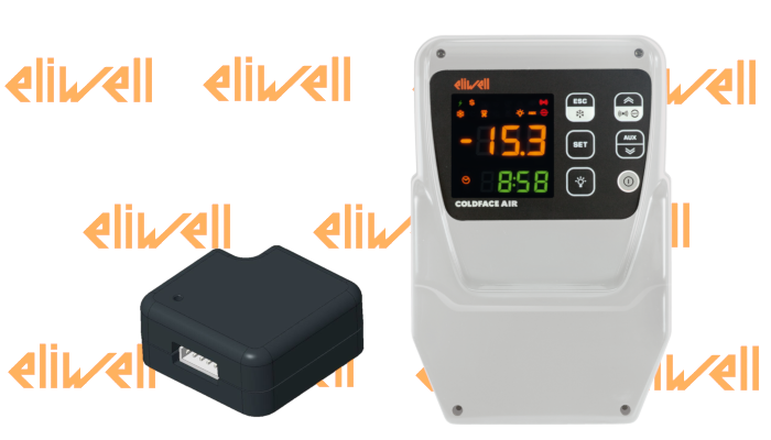 Eliwell Coldface EWRC: Regler für Kühlzellen | Frigo-News ...