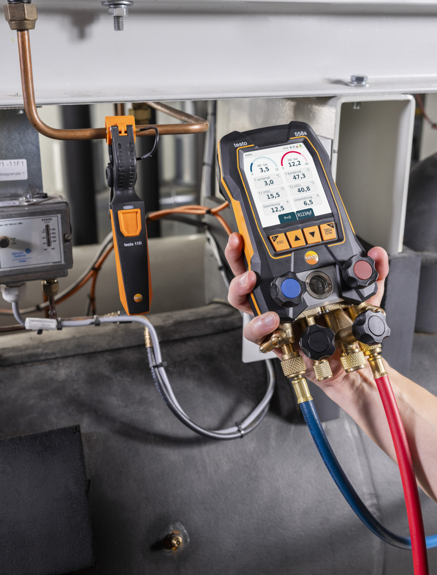 Die neue digitale Monteurhilfe testo 558s | Frigo-News | Frigotechnik ...